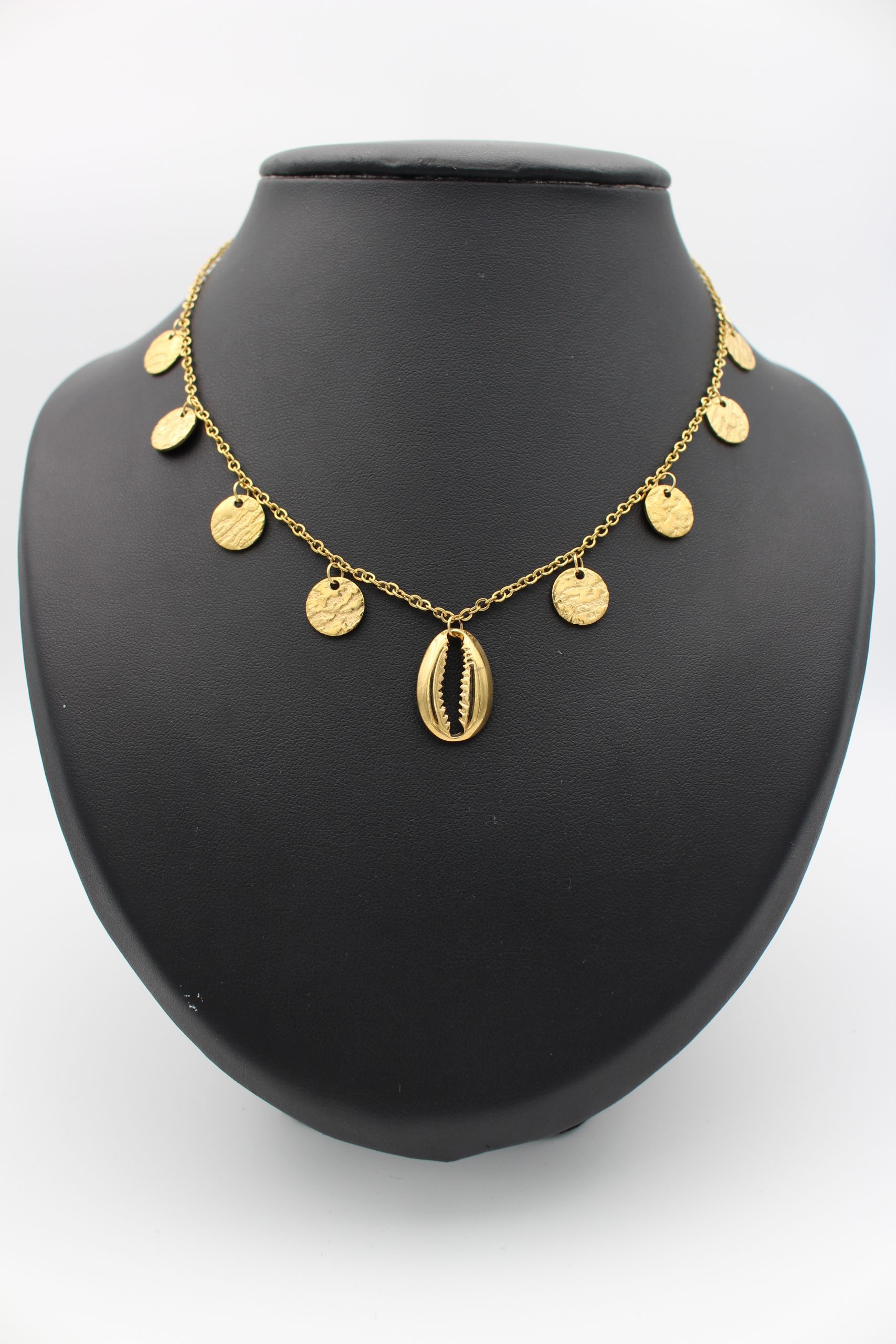 Bijoux Collier Pendentif Coquillage - Malou Bijoux