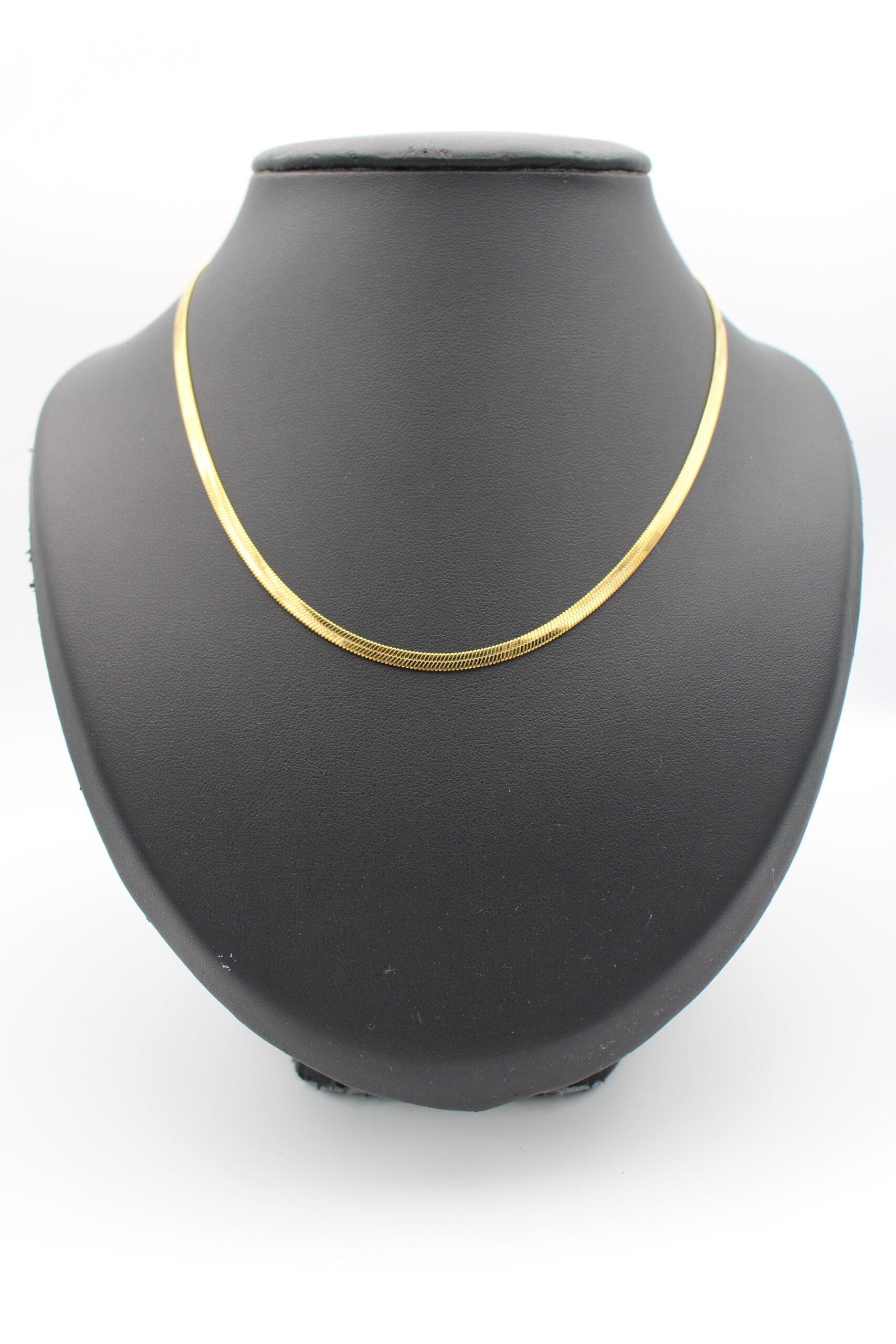 Bijoux Collier Maillon-Serpent-Plat - Malou Bijoux